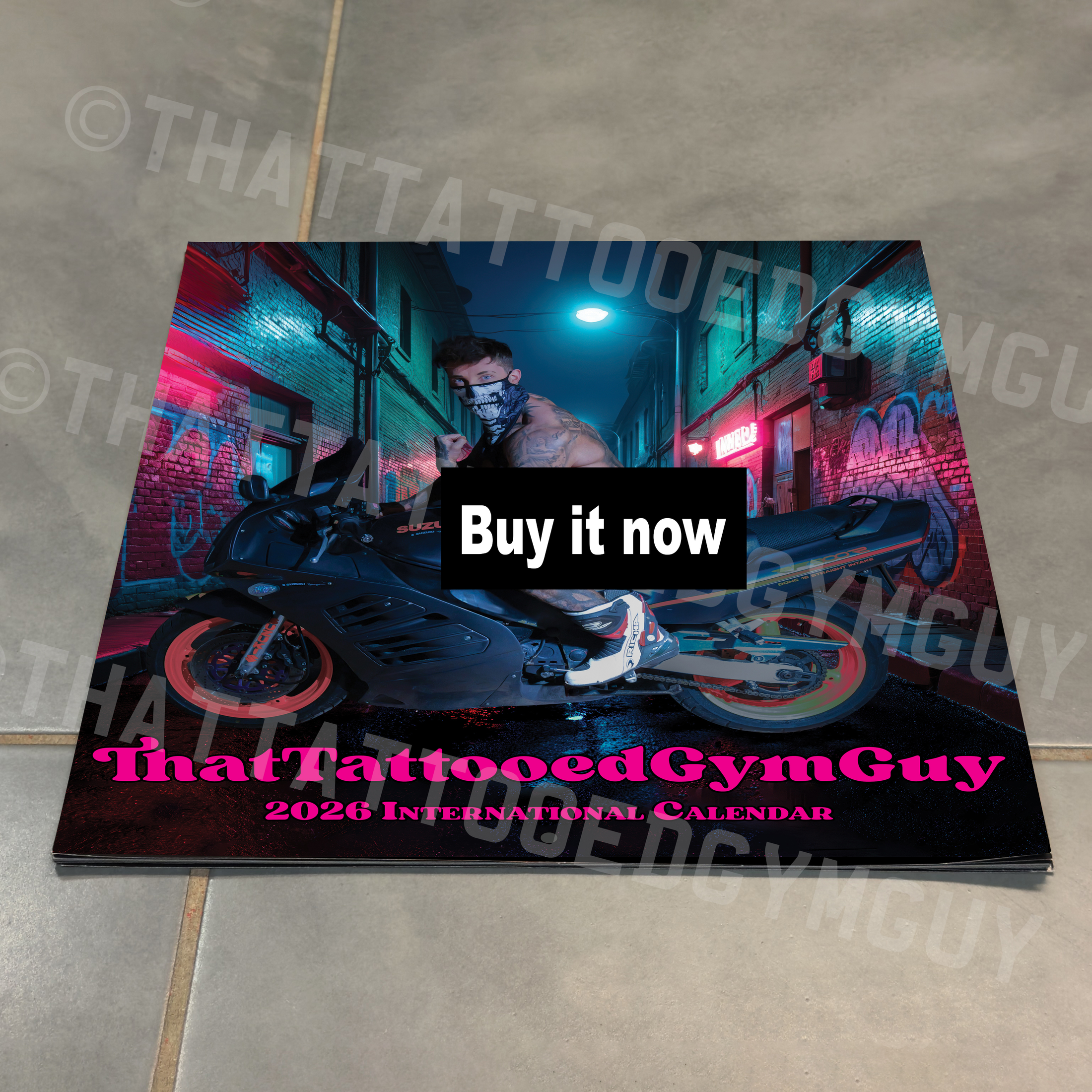 TTGG Calendar 2026 – TTGG Merch